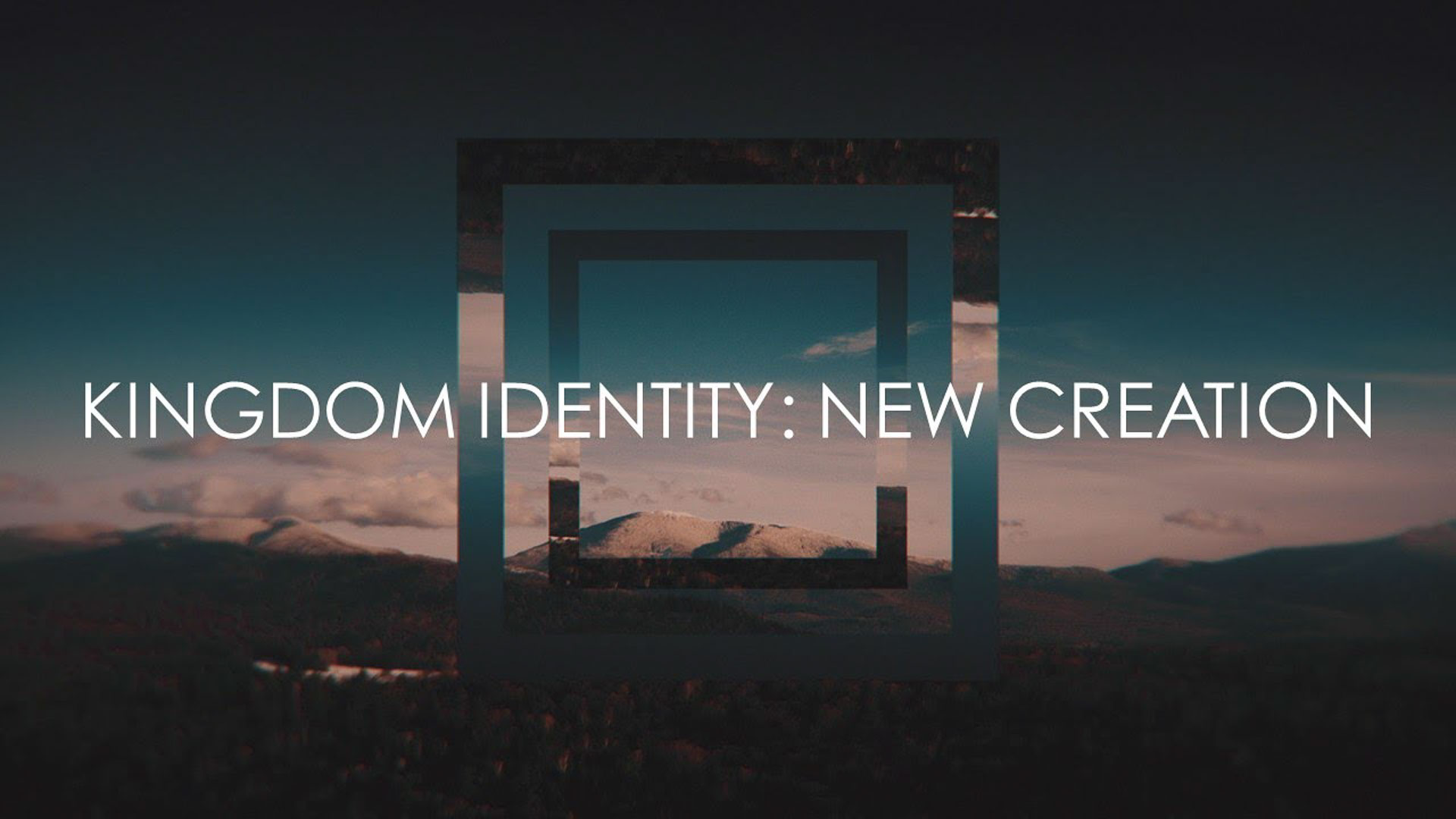 Kingdom Identity Series - New and Living Way